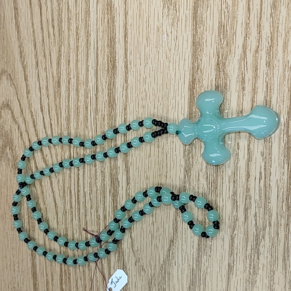Jade | Jewelry | Jade Cross Necklace | Poshmark